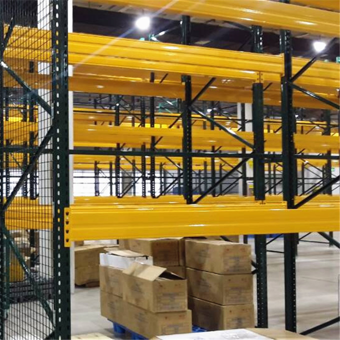 1000KG Heavy Duty Selective Pallet Racking Shelving Mold Storage Yellow ...