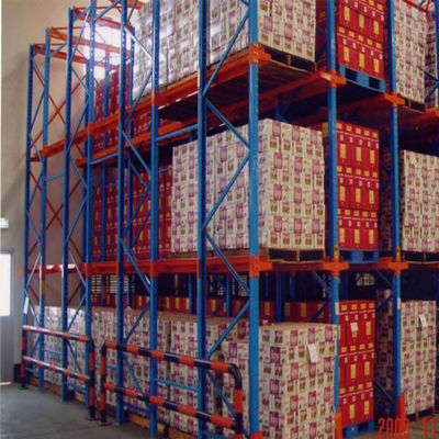 High Density Pallet Racking Shelving Double Deep Rack Storage Warehouse ...