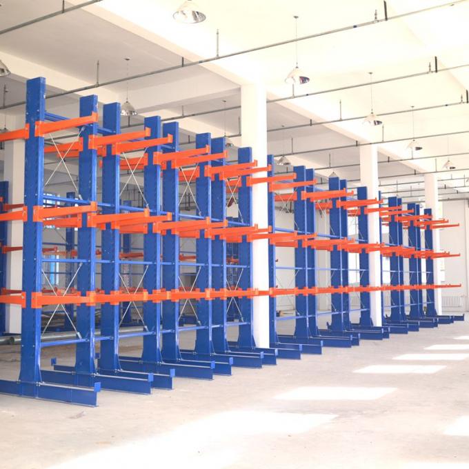 Warehouse Galvanised Cantilever Racking Cantilever Shelving System For ...